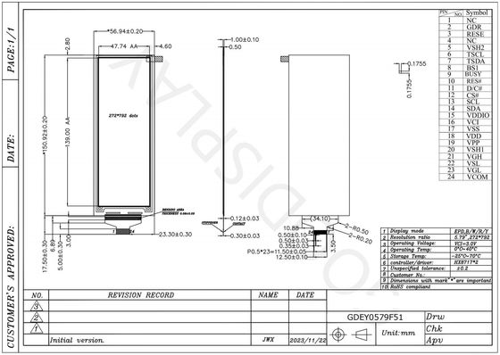 E Ink Display Module factory, Buy good quality E Ink Display Module ...